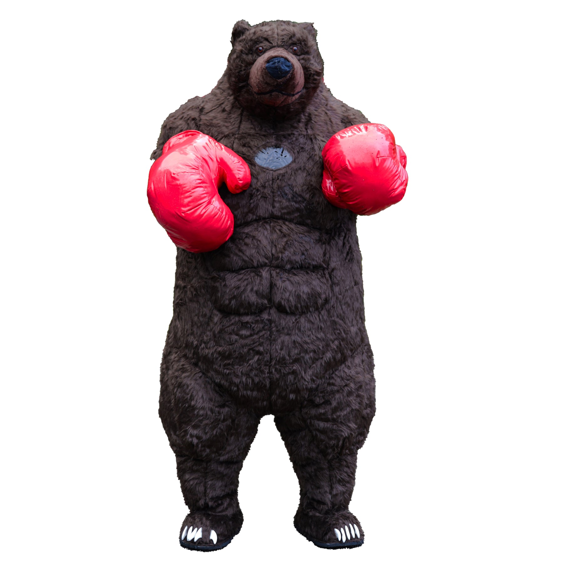 Giant Inflatable Boxing Bear Costume - Premium Chub Suit